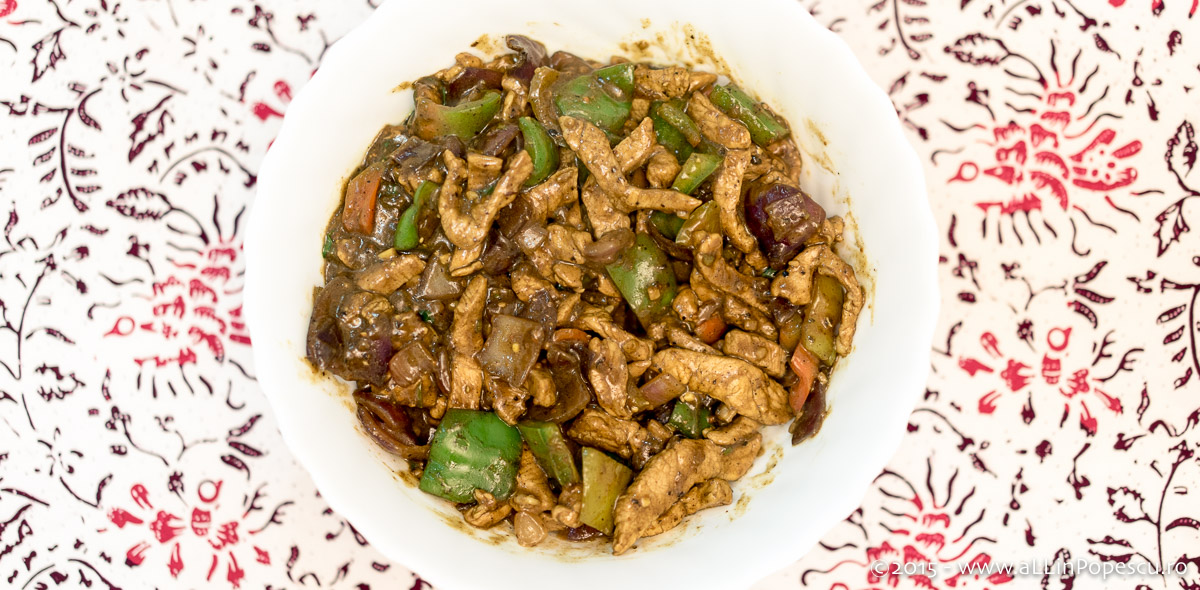 Porc cu piper negru - Indonezia - Razvan Anton